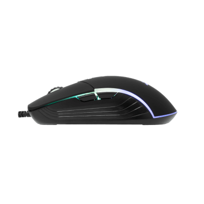 Baracuda MOUSE BGM-011 NAUTILUS Black RGB / 12.800 dpi - Electron Albania