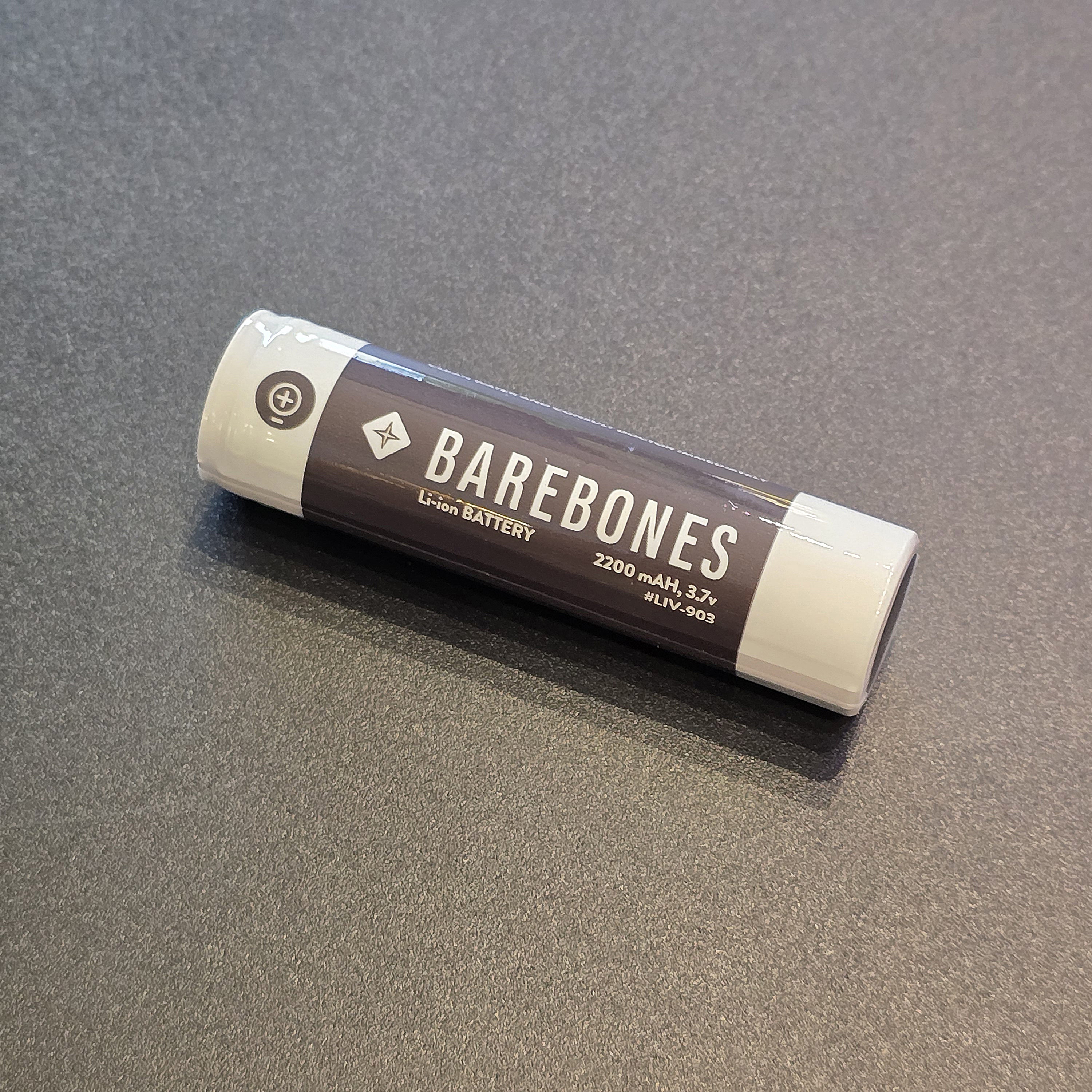 Barebones Living Replacement/Spare Rechargeable 18650 Battery - Fstop ...