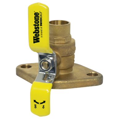 Webstone H-50406 1 1/2" Sweat Isolator Flange - 24hr Supply