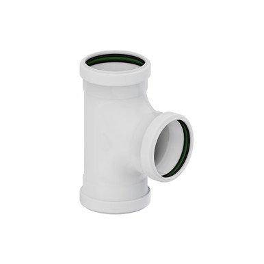 Tigre 35-1666 6" 2-Way Cleanout Tee (G X G X G) SDR35 - 24hr Supply
