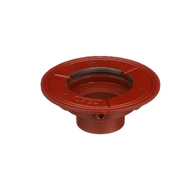 Mifab A1-6NH-7 6" No-Hub Drain Body with Trap Seal Primer Tapping ...