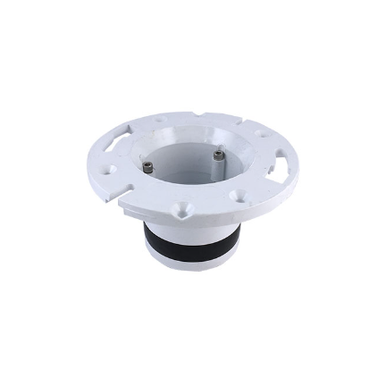 Jones Stephens GHP 4" X 3" PVC Twist & Set Floor Flange - 24hr Supply