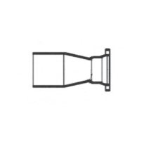 Sigma SPR86 8" X 6" Ductile Iron C153 PE X MJ Small End MJ Reducer ...