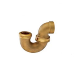 Everflow 21315 1 1/2" IPS X 1 1/2" Brass LA Pattern Trap Less Cleanout ...