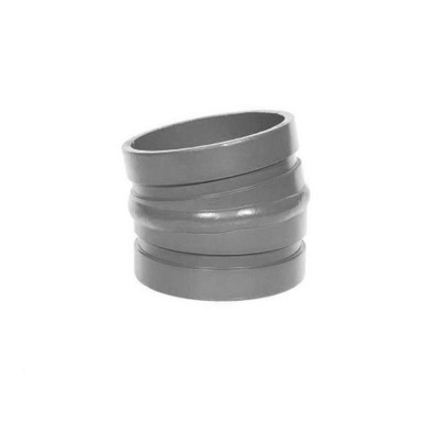 Gruvlok 390118040 4" 7053 Grooved Galvanized 11.25° Elbow - 24hr Supply
