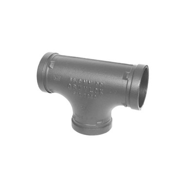 Gruvlok 390119105 2" 7060 Grooved Galvanized Standard Tee - 24hr Supply