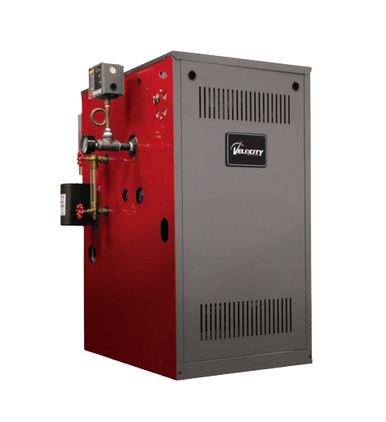 Crown Boiler 49-550SNKCSU0 550K BTU Gas-Fired Cast-Iron Steam Boiler ...