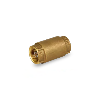 Everflow 150T034-NL 3/4" IPS Inline Spring Loaded Check Valve (Lead Free)