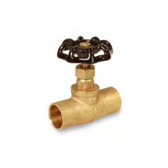 Everflow 706C001-NL 1" Sweat C X C High Flow Drain Ball Valve (Lead Free)