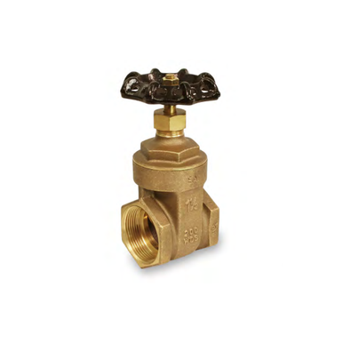 Everflow 205T038-NL 3/8" IPS Brass Gate Valve (Lead Free)