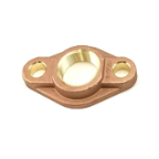 Everflow WMFS200-NL 2" Sweat Bronze Oval Water Meter Flange (Lead Free)