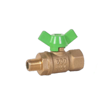 Matco-Norca 759MF01TLF 1/4" MIP X 1/4" FIP Mini Ball Valve (Lead Free)