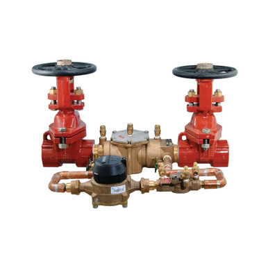 Watts 62725 2" Double Check Detector Backflow Prevention Assembly
