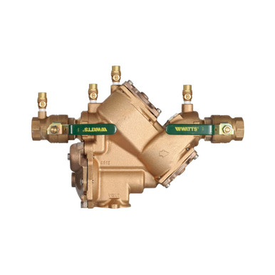 Watts 009-QT 391002 1/2" Reduced Pressure Zone Backflow Prevention ...