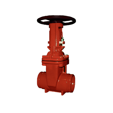 Tyco TJRG2502734 10" Grooved Resilient-Seated OSY Gate Valve