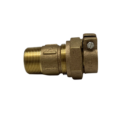 Wal-Rich 4819208 1 1/4" Pack Joint X MNPT Adapter (Lead Free) - 24hr Supply