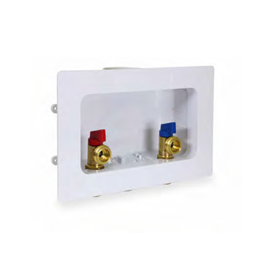 Oatey (39140) Metal Metal Ice Maker Outlet Box with Water Hammer ...