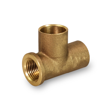 Everflow 11434 1 1/4" X 3/4" Brass Monoflow Tee