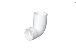 Charlotte Pipe PVC 330 3" X 4" DWV Closet Elbow (Hub X SPG) - 24hr Supply