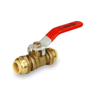 Pushlock UPBV34 3/4" Push X Push Ball Valve (Lead Free)