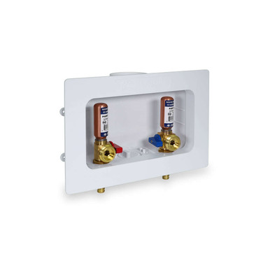 Oatey (39140) Metal Metal Ice Maker Outlet Box with Water Hammer ...
