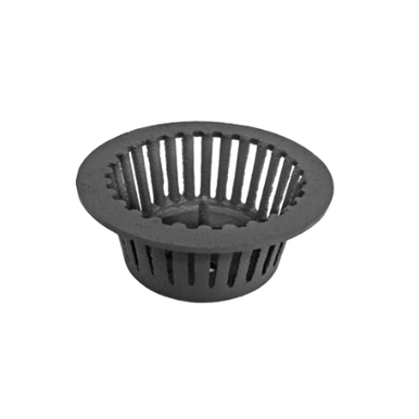 Mifab A2-MB Lacquered Cast Iron Sediment Bucket With Slots - 24hr Supply