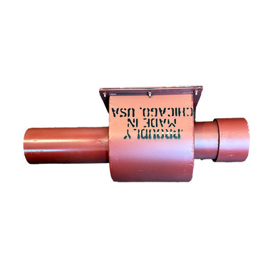 Mifab BV1004-HS-XH 4" Cast Iron Extra Heavy Backwater Valve With Hub ...