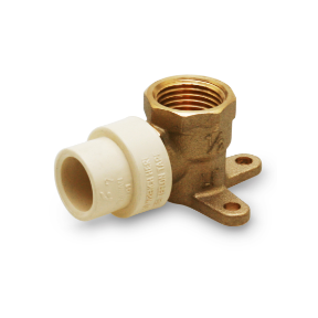 Everflow BRCPD012-NL 1/2" CPVC Brass Drop Ear Elbow (Lead Free) - 24hr ...