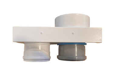 Viessmann 7373253 Viessmann Double-Pipe Adapter (SK) 110/150 110/110 ...