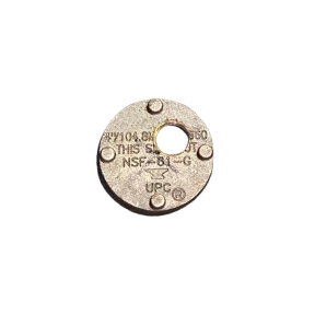 Gruvlok 6" Grooved Copper Cap With 1" Tap - 24hr Supply