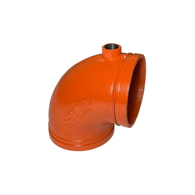 Argco 7010059 8" Grooved 90° Drain Elbow - 24hr Supply