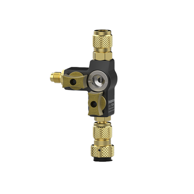 Fieldpiece VC2G – 1/4″ Valve Core Removal Tool Dual Valve with Sight Glass