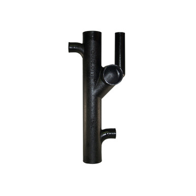 Charlotte Pipe 04548 4" X 30" Cast Iron No Hub 30" Closet Fitting Right ...