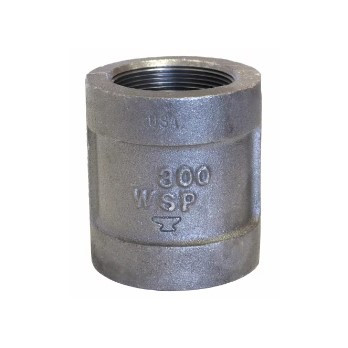 Anvil 0310539606 2" Black Malleable Iron Coupling (Class 300 XH) - 24hr ...