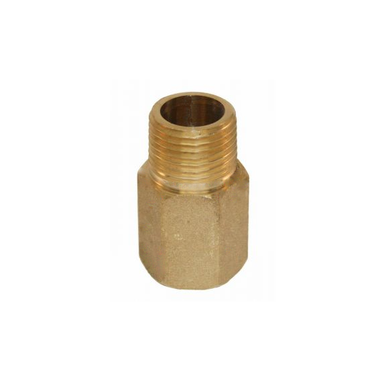 Argco 6520242 1/2" IPS X 1" Brass Fire Sprinkler Extension Coupling ...