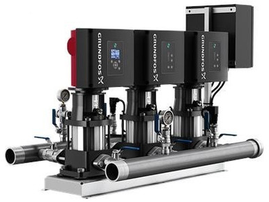 Grundfos 99445653 Hydro Multi-E 3 CRE 10-03, 3 HP, 3 X 208-230V Triplex ...