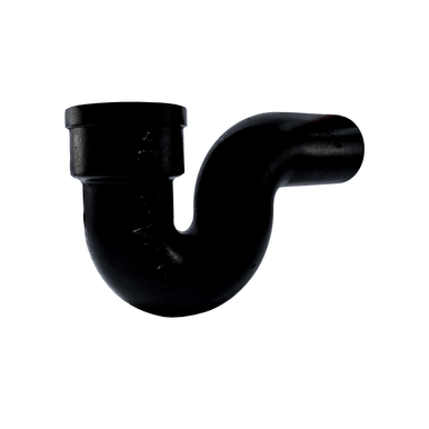Charlotte Pipe 01605 3" Cast Iron Service Weight P-Trap - 24hr Supply