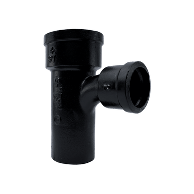 Charlotte Pipe 01127 12" X 8" Cast Iron Service Weight Sanitary Tee ...