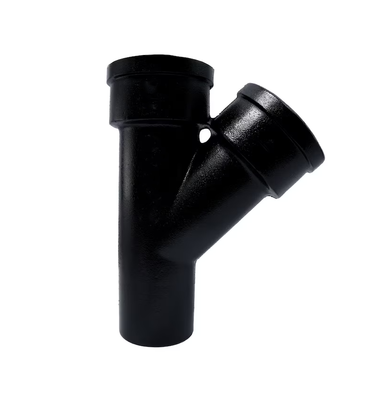 Charlotte Pipe 02246 8" X 4" Cast Iron Extra Heavy Wye - 24hr Supply