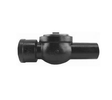 Charlotte Pipe 04955 6" Washington Test Tee With Southern Raised Head ...