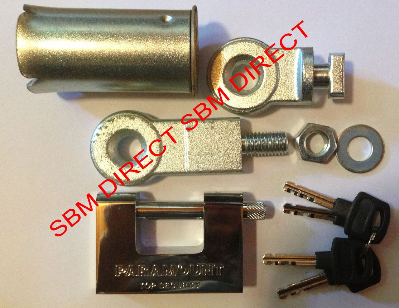 Buy Online - Lock for Roller Door - Ground Lock - Includes Padlock