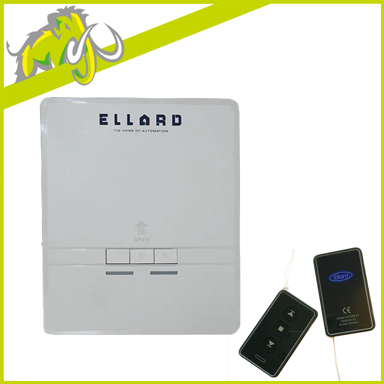 Ellard Genesis remote control unit with 2 x transmitter fobs - Steel ...
