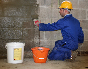 Waterproofing for instant leak plugging