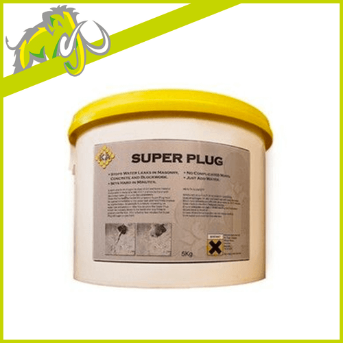 Waterproofing for instant leak plugging