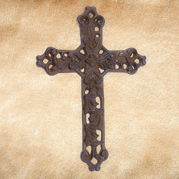 Cast Iron Rustic Wall Crosses - Texas Uniques Store