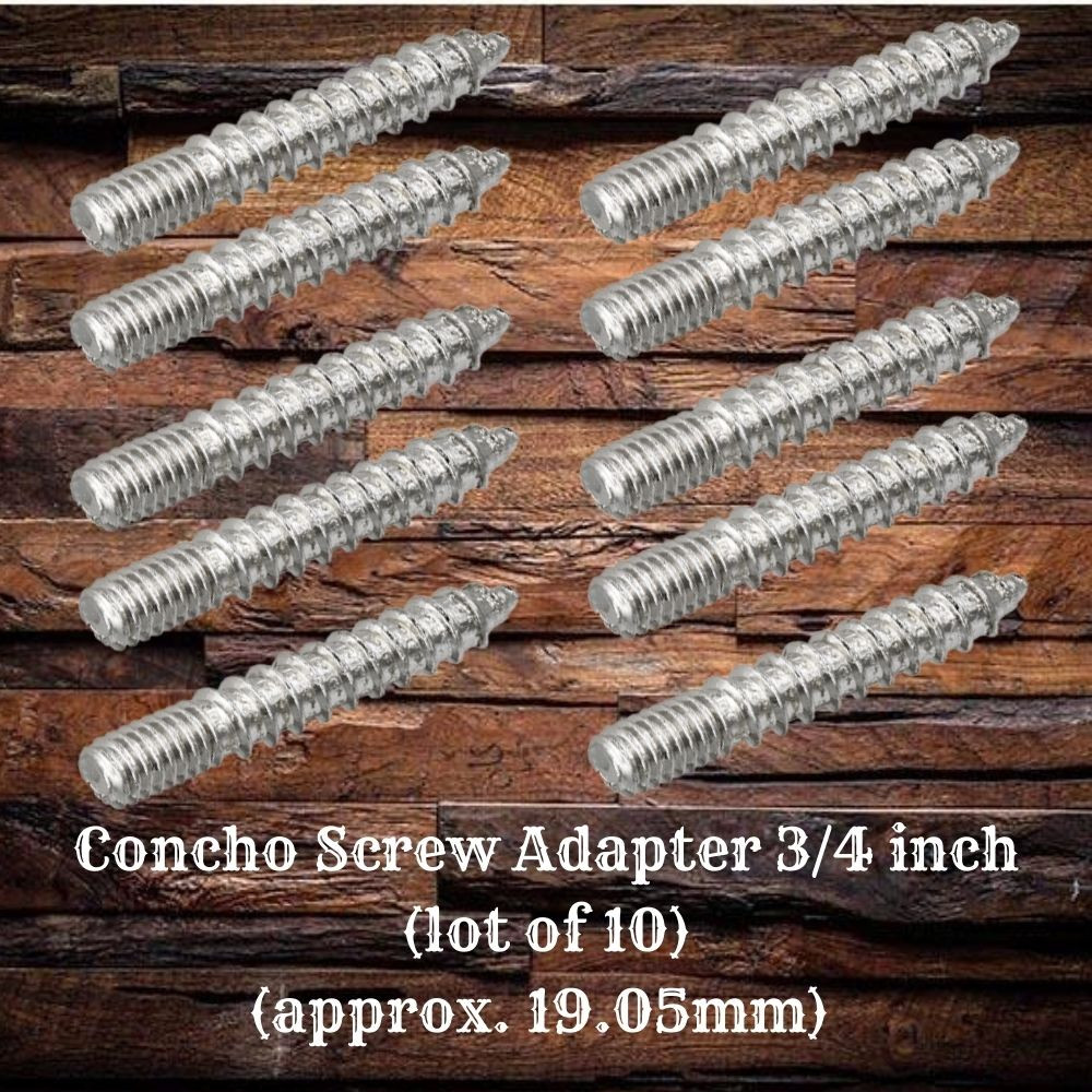 3/4" Concho Screw Adapter (lot of 10) - Texas Uniques Store