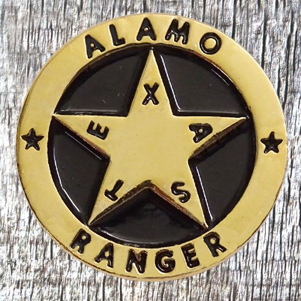 Texas Alamo Ranger Concho Flat Back - Texas Uniques Store