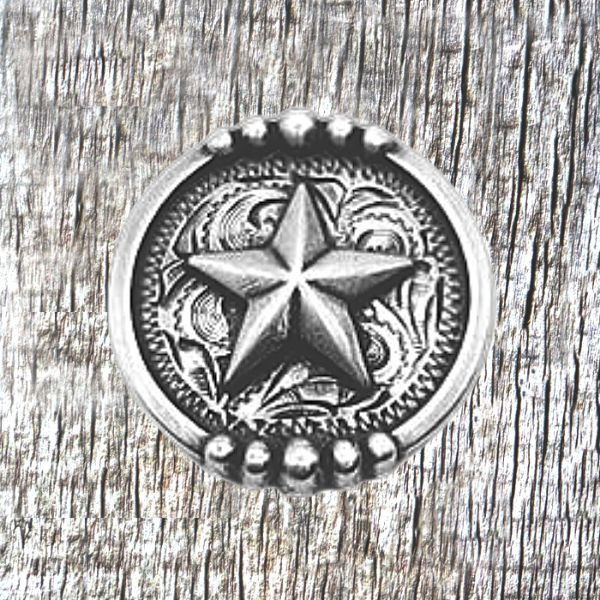 Western Star Conchos - Texas Uniques Store