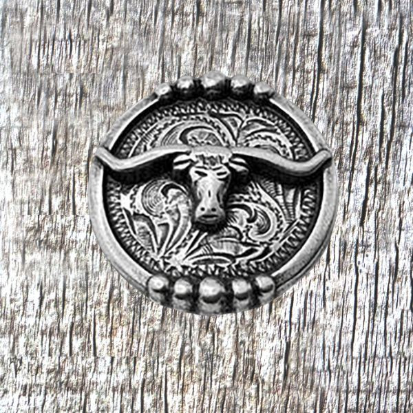 Texas Longhorn Concho - Texas Uniques Store