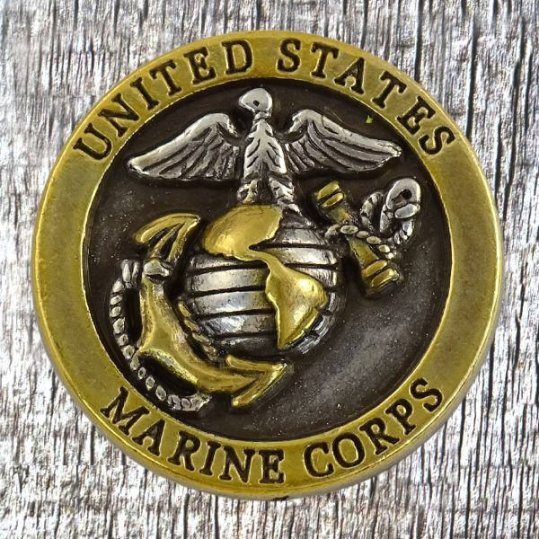 MILITARY 1-1/4 INCH CONCHOS UNITED STATES MARINE CORPS - Texas Uniques ...
